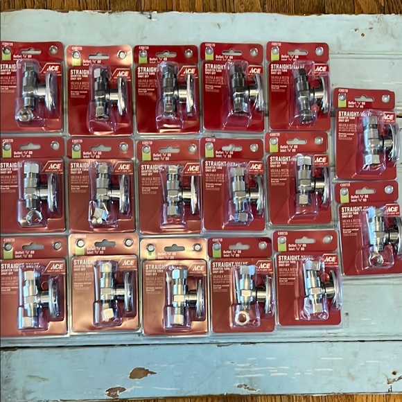 Ace | Other | New Bundle Of 7 Ace Straight Quarter Turn Shutoff Valves ...